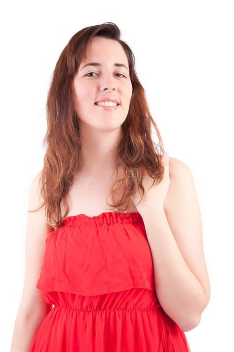 Jeune Et Belle Pose De Femme Photo Stock Image Du L Gance Regard