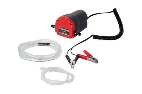 Насос вакуумный для откачки масла и топлива Intertool 12В × 7 л мин от магазина Style And Step