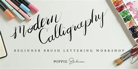 Modern Calligraphy Workshop Downtown Bellefontaine