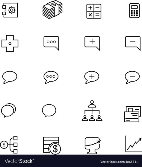 IOS And Android Icons Royalty Free Vector Image