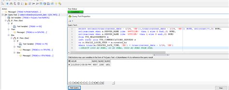 Automation Designer Numeric Variables In Test Variable Action Toad For Oracle And Devops