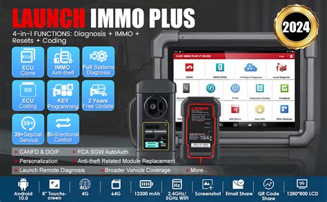 LAUNCH X IMMO PLUS Key Programmer In Immobilizer ECU Cloning Diagnostics