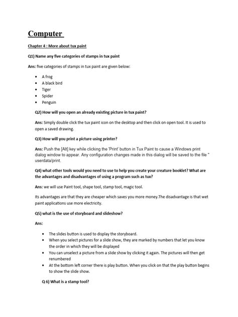 Class 4 Notes Pdf Trees Leaf