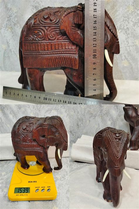 Статуэтка из дерева Слон деревянный Композиция скульптура 2 750 грн Предметы искусства