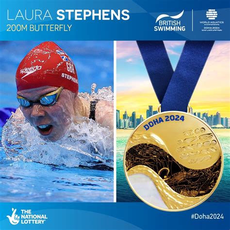 Laura Stephens World Champion Swim England East Region
