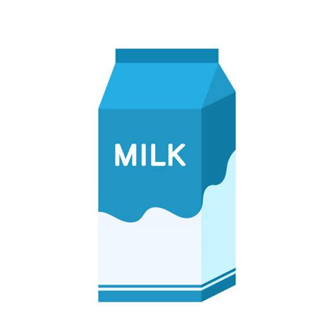 Clip Art Milk 4100 Milk Carton Stock Illustrations Royalty Free