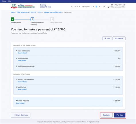 How To File ITR In Offline Mode