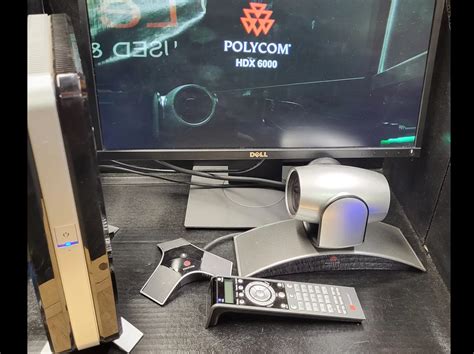 Polycom Hdx 6000 Video Conferencing System Kit