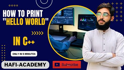 C Program To Print Hello World First C Program Youtube