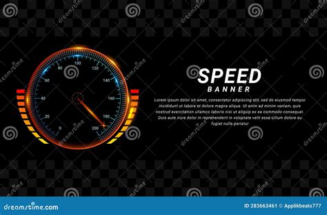 Performance Rating Meter Indicator Gauge Stock Vector Illustration Of