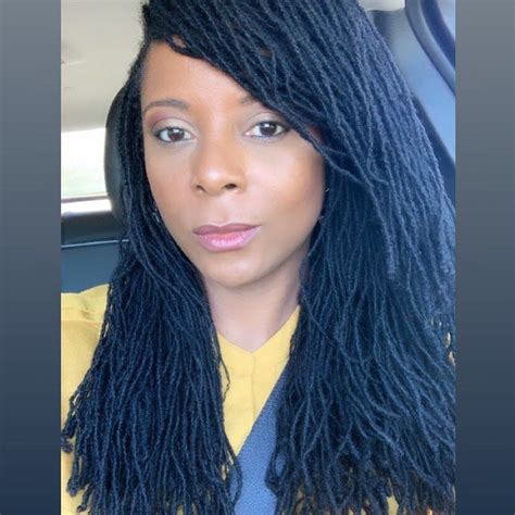 Me Doing The Most On Vacation Earlier This Week With A Fresh Braid Out 💖 Sisterlocks Hair