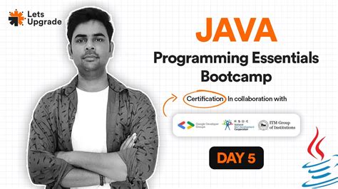 Day 5 Project Day Java Programming Essentials Bootcamp 5 Days