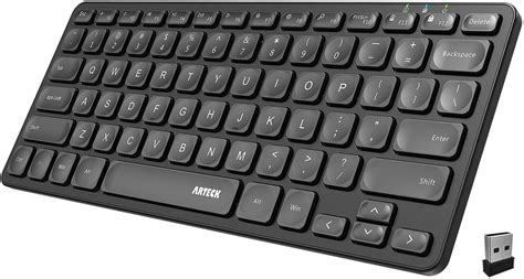 Amazon In Buy Arteck G Wireless Keyboard Ultra Slim And Compact Wireless Keyboard With Media