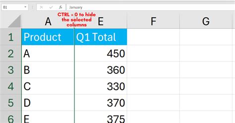 How To Collapse Columns In Excel 4 Top Methods Explained Master Data