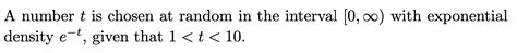 Solved Q Find The Conditional Density Function For The