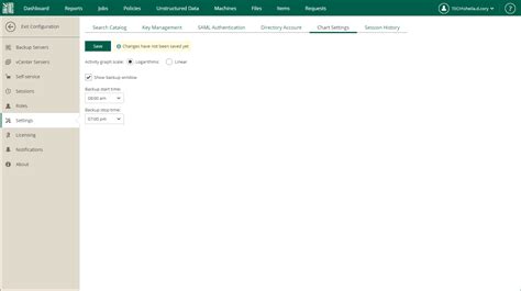 Customizing Dashboard Chart Veeam Backup Enterprise Manager Guide