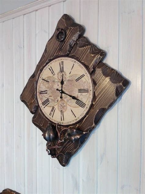 Пин на доске Relojes Часы Отделка деревом Настенные часы