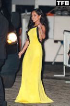 Becky G Leggy Looks Hot In A Yellow Dress At The E Peoples Choice