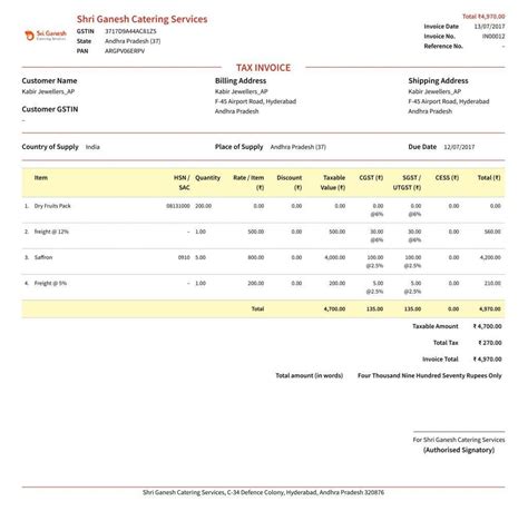 Gst Invoice Guide Learn About Gst Invoice Rules Bill Format With Regard To Invoice Checklist