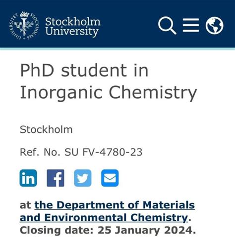 Anwar Ul Haq On Linkedin Phdposition