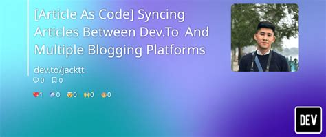 Creating Dynamic README Md File DEV Community