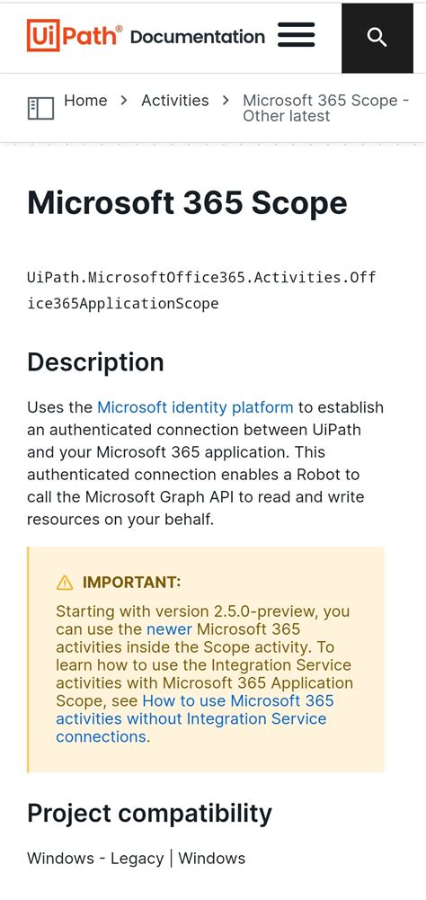 Uipath Sharepoint Activity Which Supports Windows Compatability