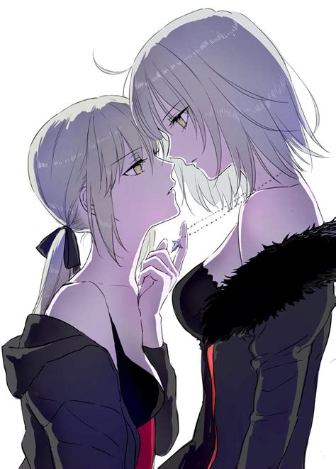Saber Alter And Jeanne Alter Fate Grand Order Scrolller