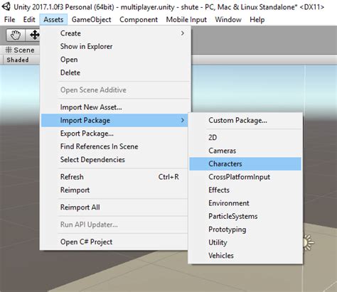 C Unity Character Assets Dont Work In Multiplayer Stack Overflow