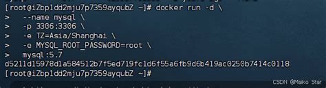 如何使用docker部署mysql Csdn博客