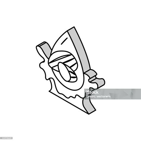 아몬드 오일 액체 노란색 아이소 메트릭 아이콘 벡터 일러스트 레이 션 기체 물리 구조에 대한 스톡 벡터 아트 및 기타 이미지 기체 물리 구조 기포 꿀 Istock