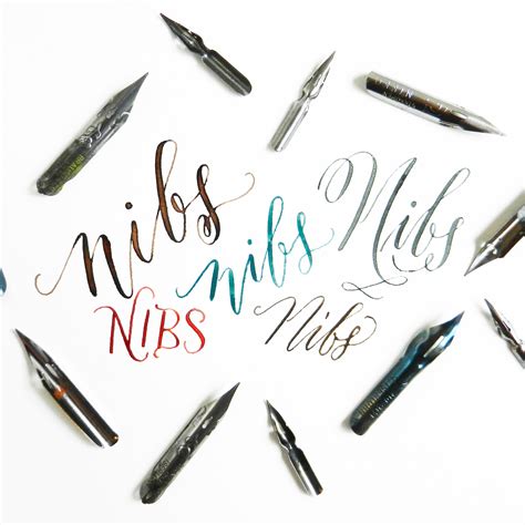 The Lowdown On Calligraphy Nibs The Postmans Knock