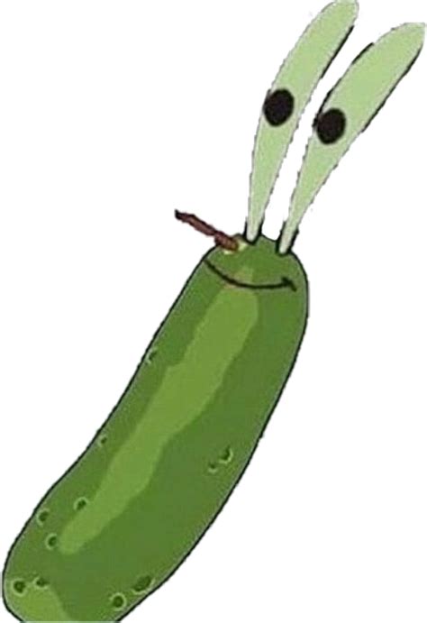 Download Pickle Spongebob Snow Peas Clipartkey