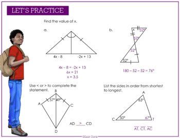 Geometry PowerPoint Triangle Theorems DISTANCE LEARNING The Efficient Classroom