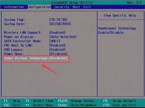 启动bios的虚拟化设置 开启cpu虚拟化支持 360新知