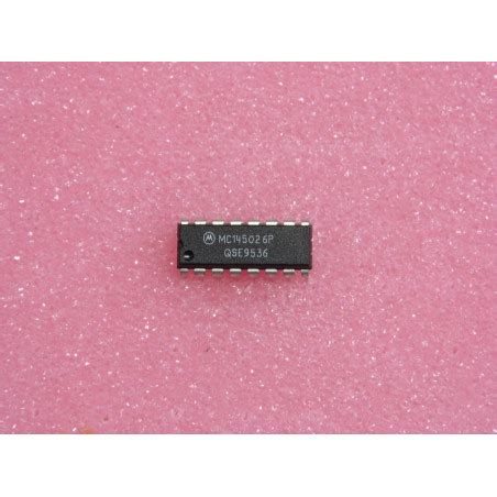 Ci MC 145026 P Ic MC145026P Encoder And Decoder Pairs CMOS DIP16