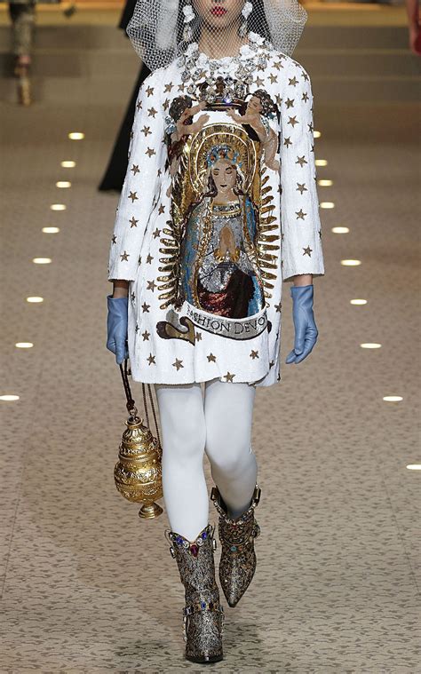 Fashion Devotion Star Dress By Dolce And Gabbana For Preorder On Moda