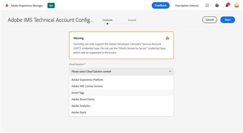Credenciales Jwt De Adobe Developer Console En Desuso Adobe Experience Manager