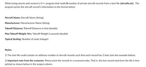 solved write using structs and vectors a c program that