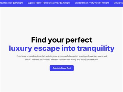 Off Canvas Widget With Room Cost Calculator Unlimited Elements For Elementor