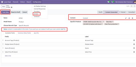 Odoo Shopping Assistant Using Llm