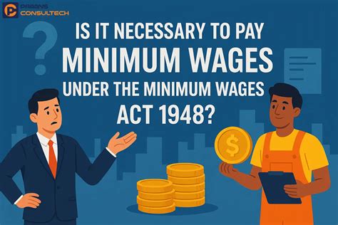 Minimum Wages Act 1948 Is Pay Required