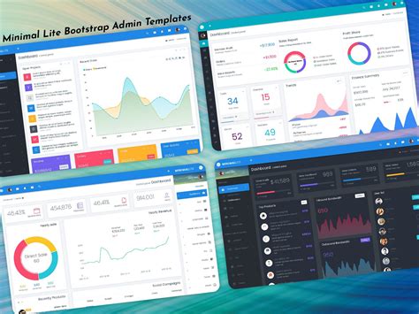 Minimal Lite Bootstrap4 Admin Dashboard Artofit
