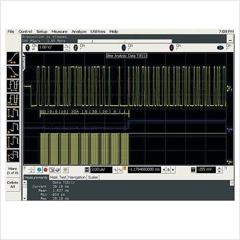 Mixed Signal Oszilloskope Können Den Flexray Bus Praxisgerecht Untersuchen Flexray Auf Dem