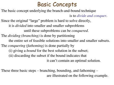 Ppt Branch And Bound Technique For Solving Integer Programs