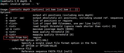 Samtools Depth 用于外显子未覆盖区域的统计及统计未覆盖区域的意义 Csdn博客