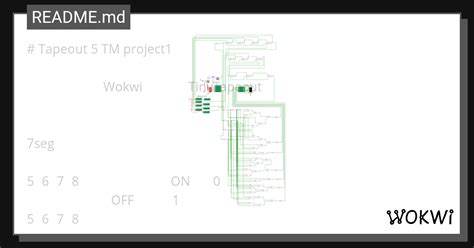Tiny Tapeout 5 Tm Project1 Wokwi Esp32 Stm32 Arduino Simulator