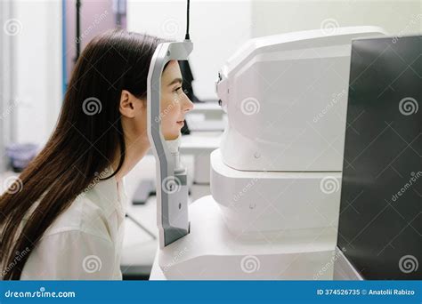 Optical Coherence Tomography Oct Scan To Create Pictures Of The Back Of