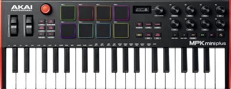 Akai MPK Mini Plus USB MIDI Keyboard Controller 37 Key ZZounds