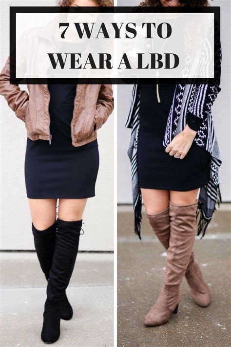 7 Stylish Ways To Style An Lbd For Fall Artofit