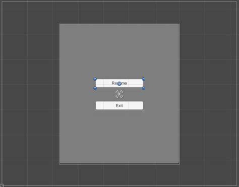 Как создать главное меню игры в Unity 5